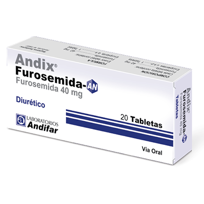 Andix 40 mg Tabletas x 20 | Laboratorios Andifar