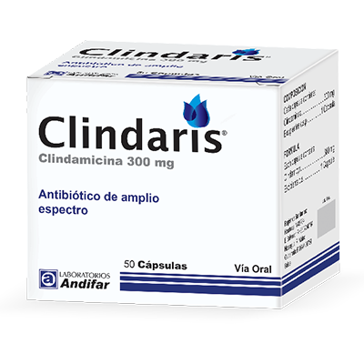 Clindaris 300 mg Cápsulas x 50 | Laboratorios Andifar